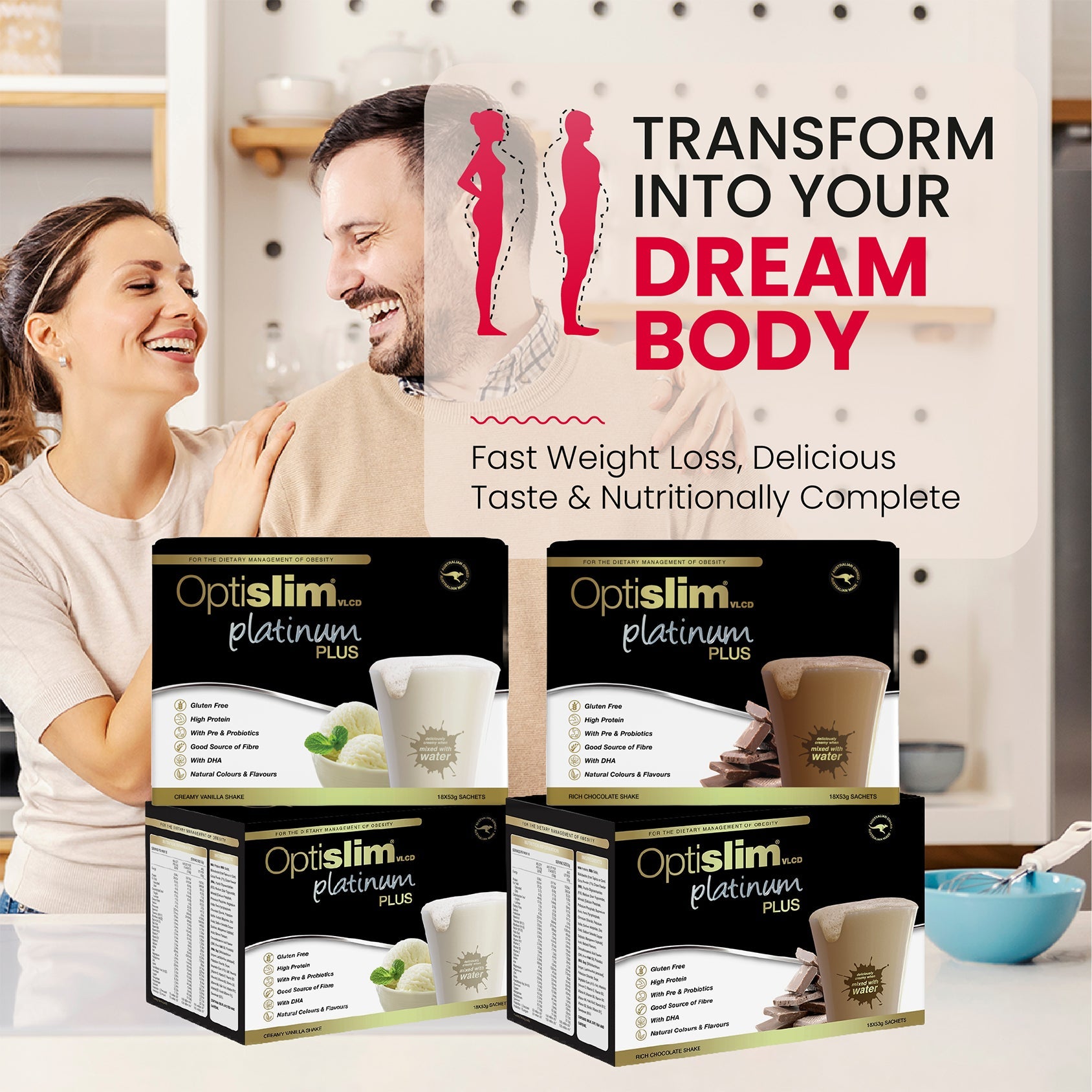 Platinum Plus Shakes Bundle | Optislim NZ