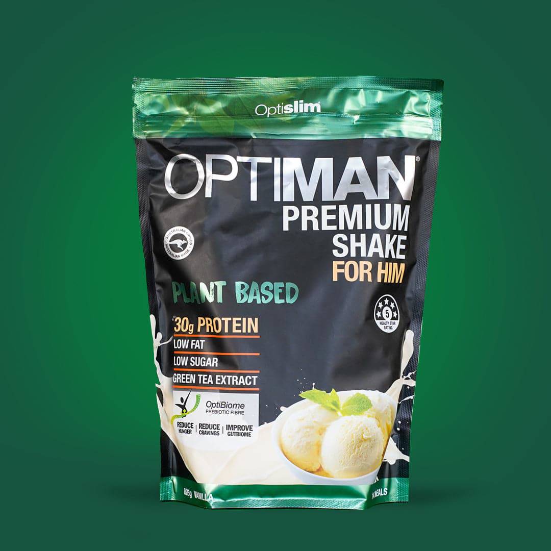 Optiman For Him | Plant-Based Vanilla Shake
