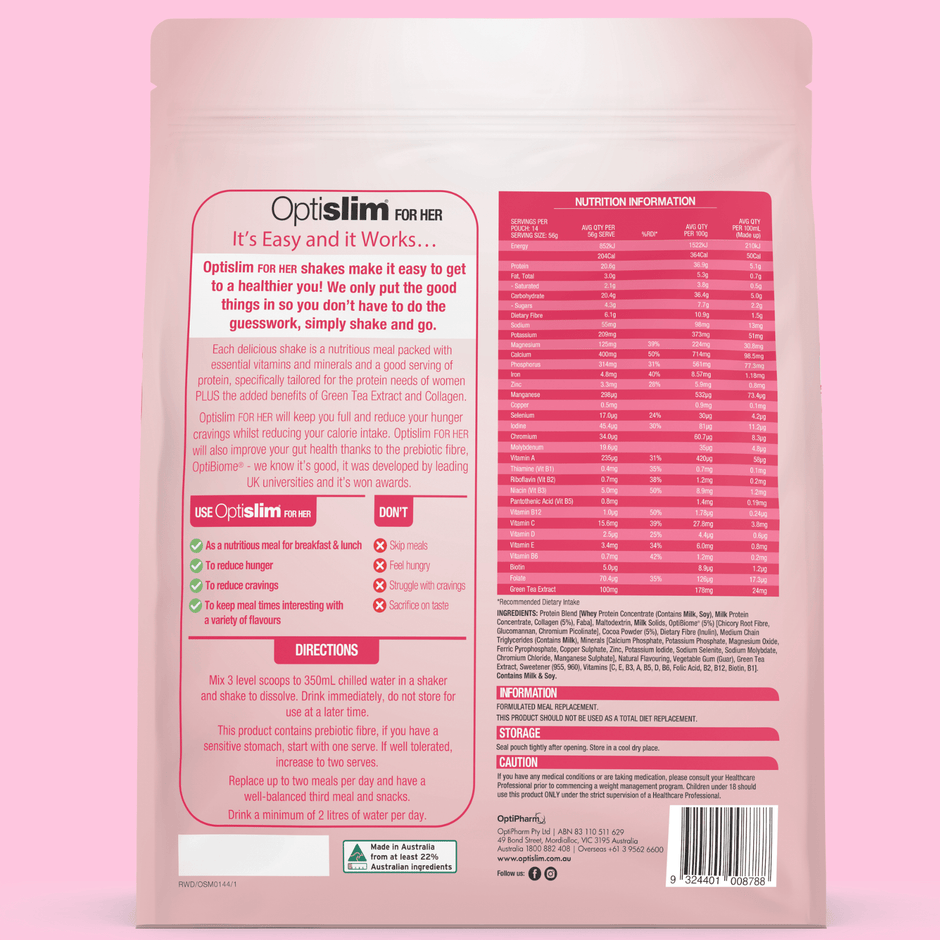 Optislim Weight Loss & Weight Management Shakes, Meals