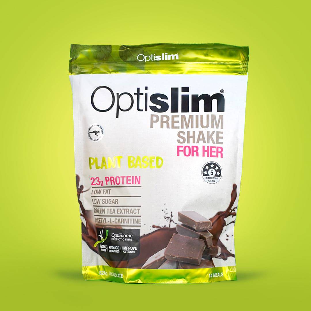 Optislim For Her Plant Based Chocolate Shake | Optislim NZ
